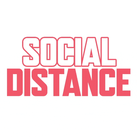Social Distance - Emojis, Stickers and GIFS