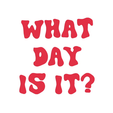What Day Is It? - Emojis, Stickers and GIFS